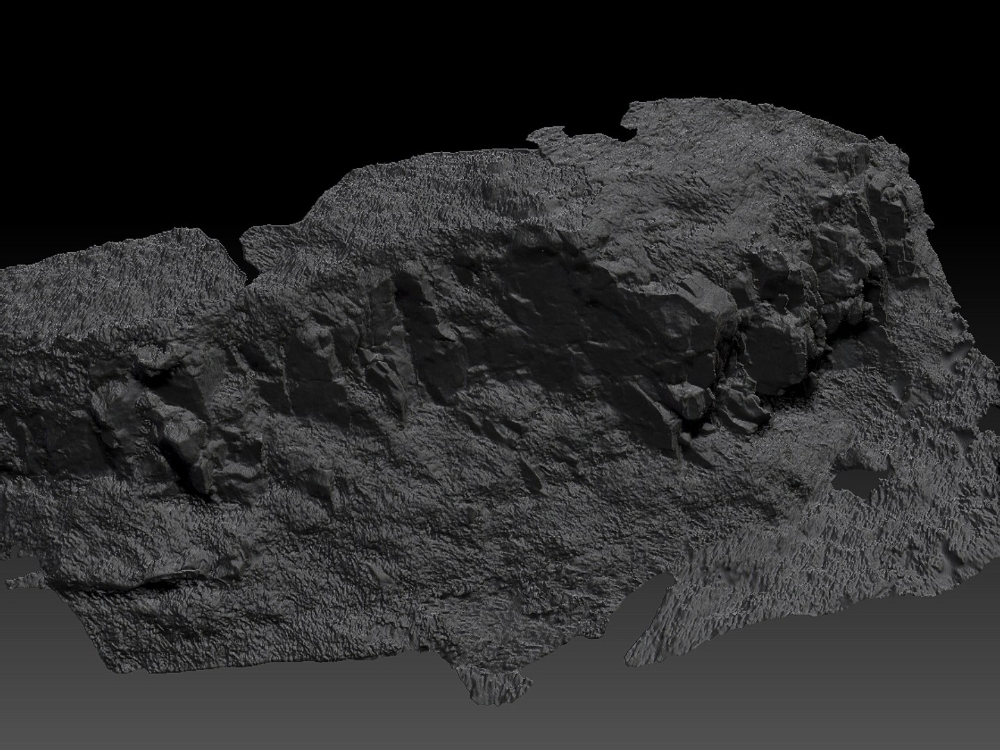 Rock face 02 model | 1144598 | TurboSquid