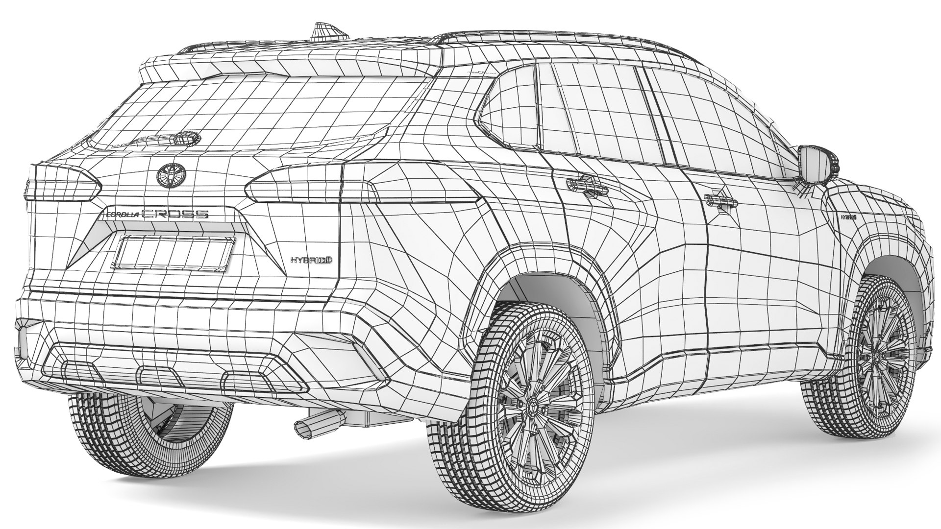 3D Toyota Corolla Cross 2021 - TurboSquid 2263890