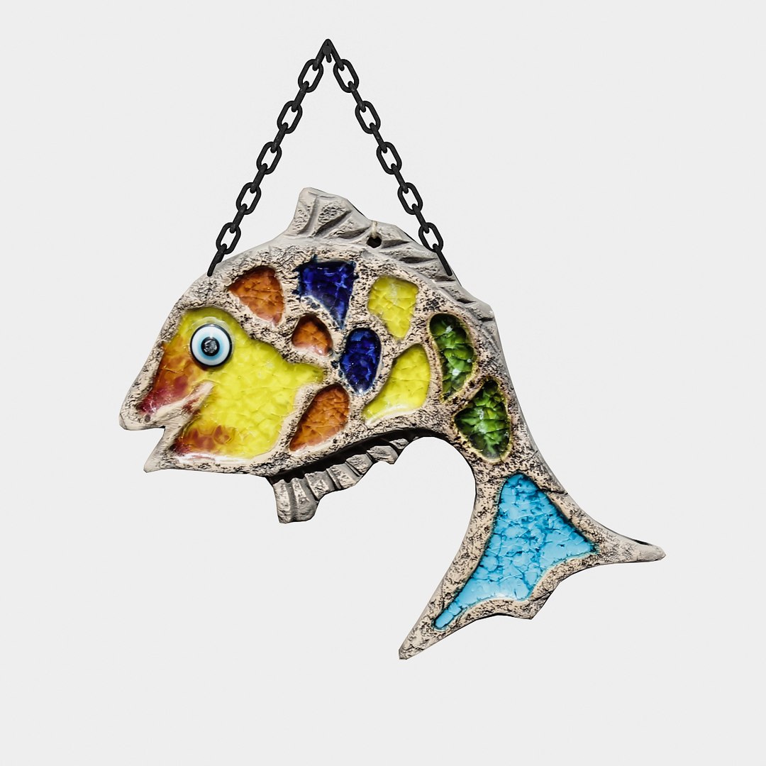 3D fishing sign 03 - TurboSquid 1648247