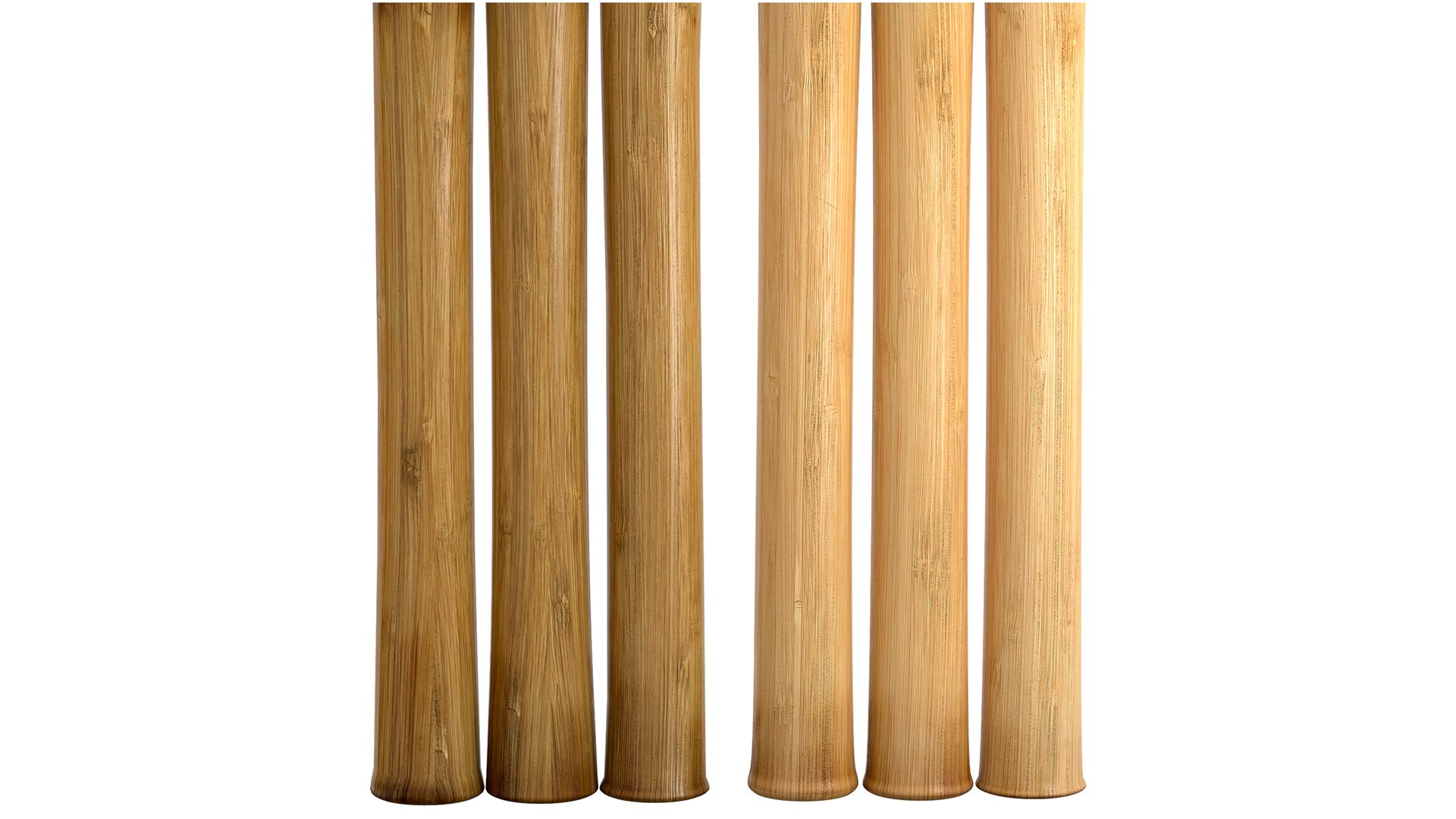 3 Realistic bamboo materials set 3D model - TurboSquid 2140194