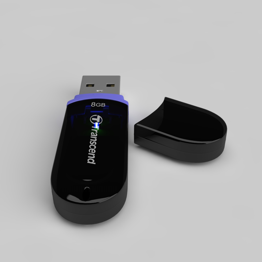 3d transcend usb flash drive