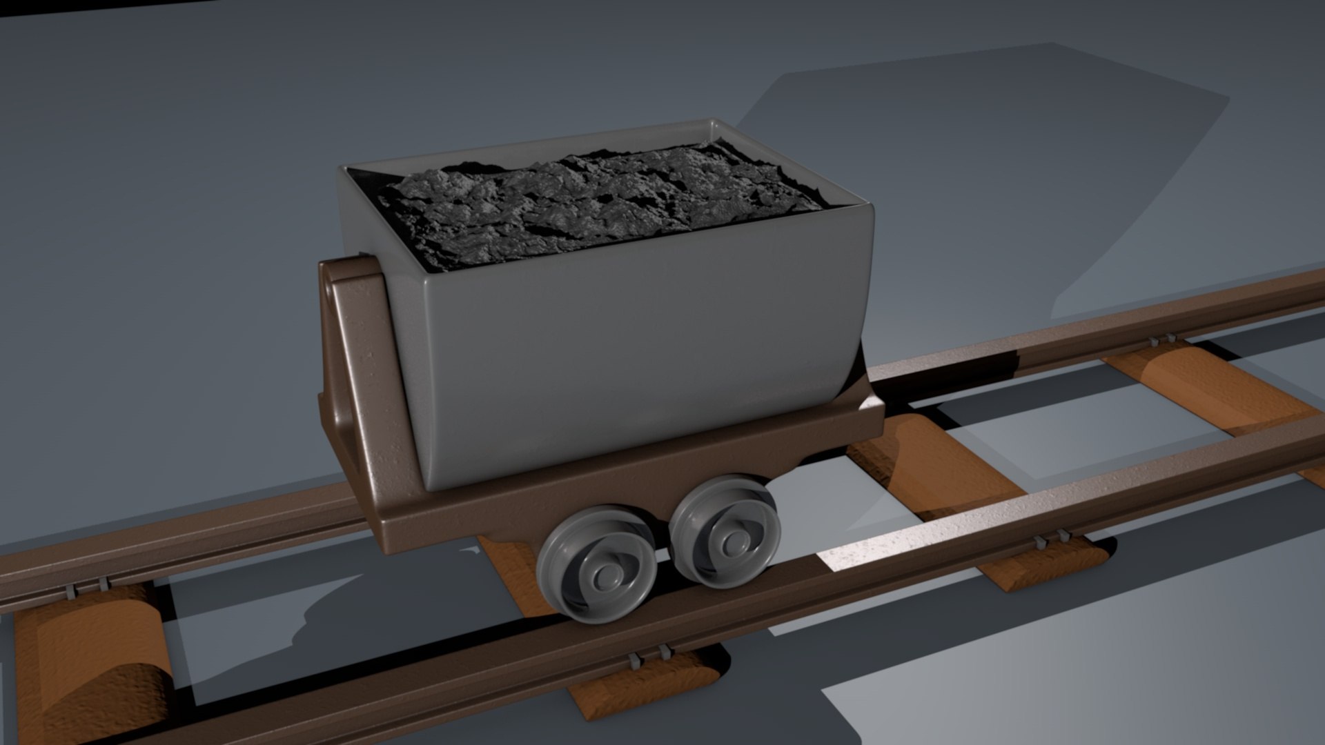 Cart rails 3D - TurboSquid 1327750