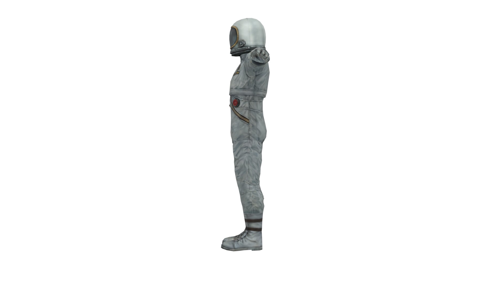 Astronaut Fallout 3D Model - TurboSquid 1663634