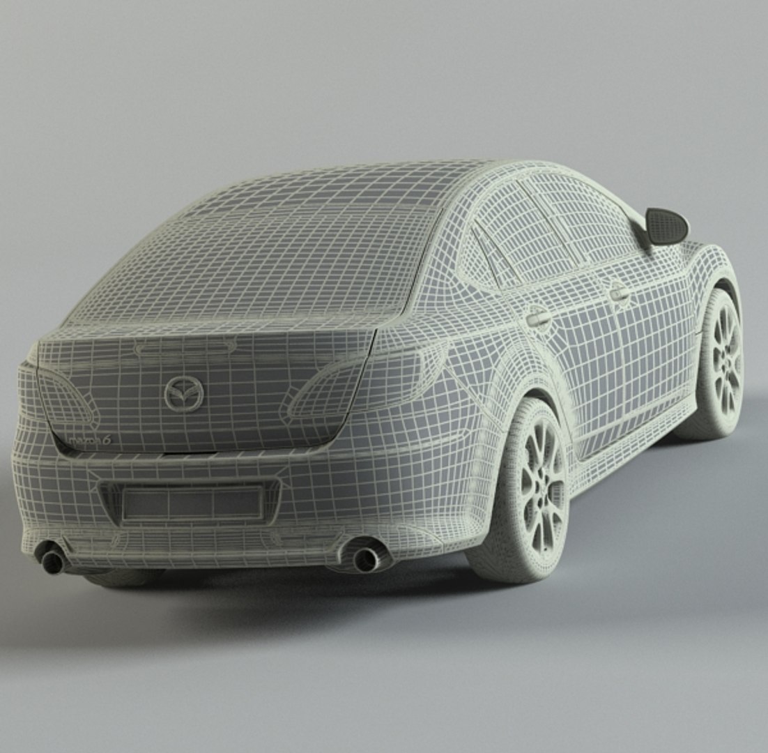 Mazda6 Sedan 3d Max