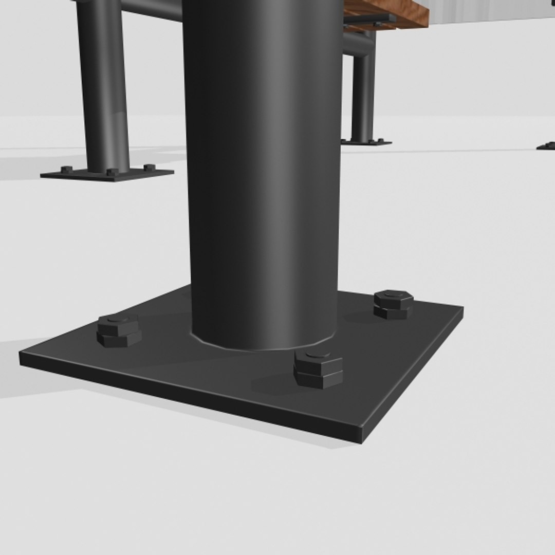 3D Realistic Bus Stop Model - TurboSquid 1582562