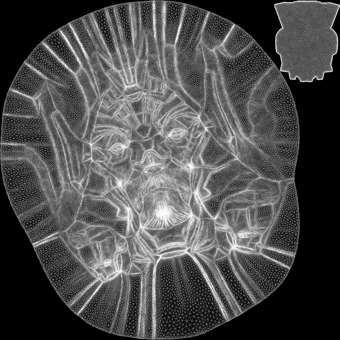 3D Stone Sentinel Bust 8 - TurboSquid 2187751