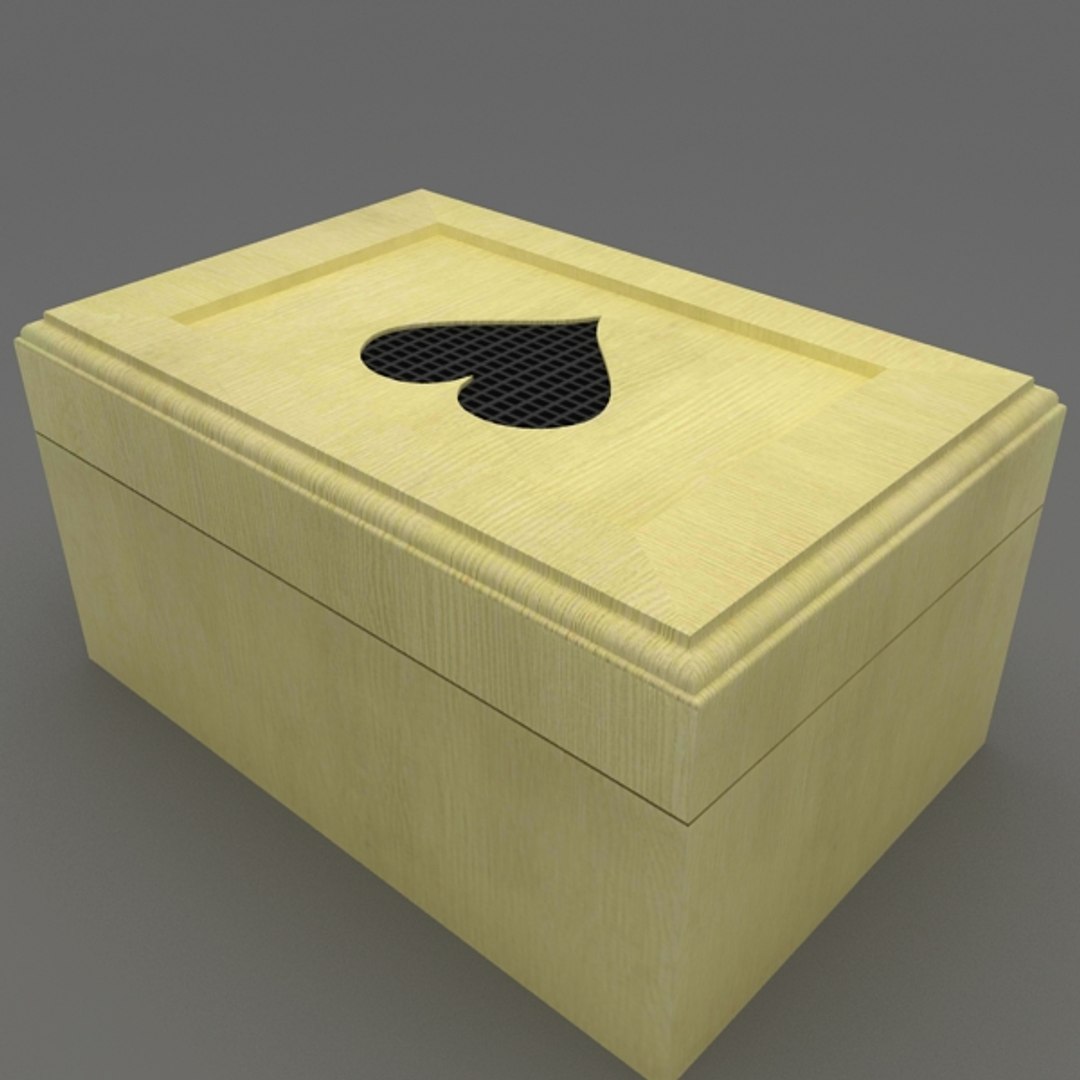 3ds Max Wood Box