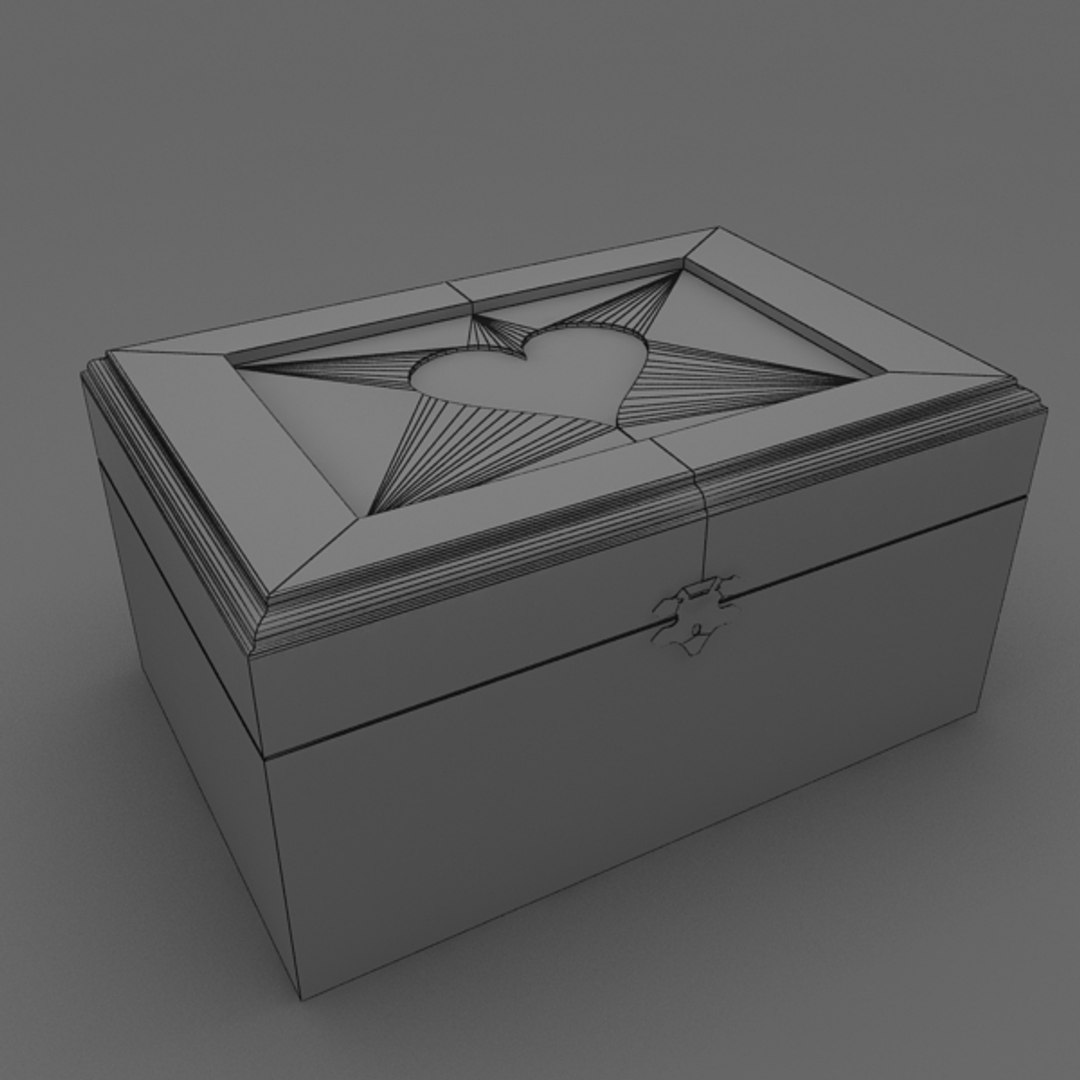 3ds Max Wood Box