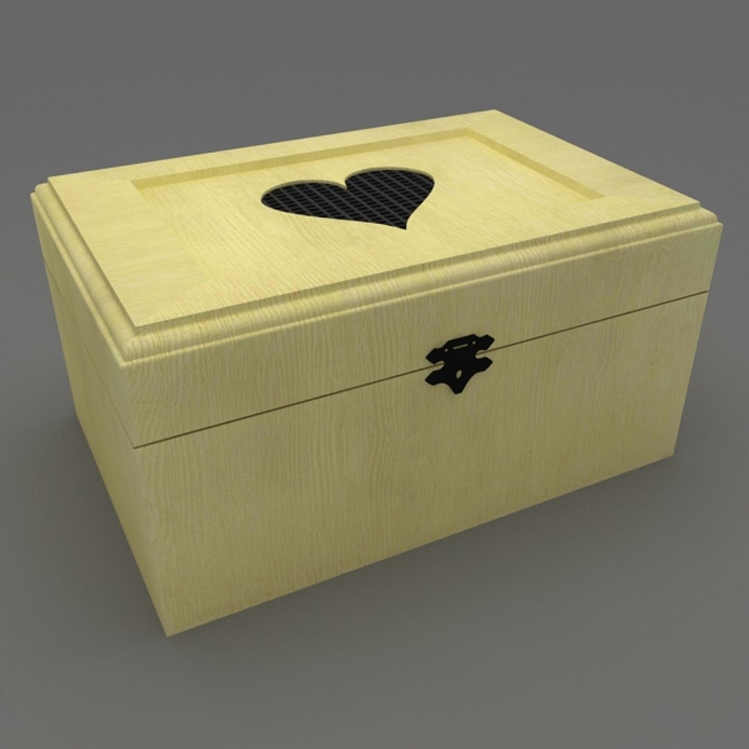 3ds Max Wood Box
