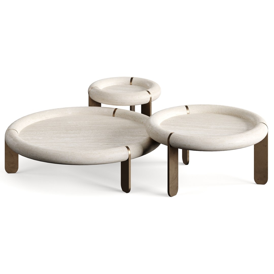 3D ENNE MADOU COFFEE TABLE - TurboSquid 2086002