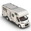 3d Model Motorhome Generic Simple Interior