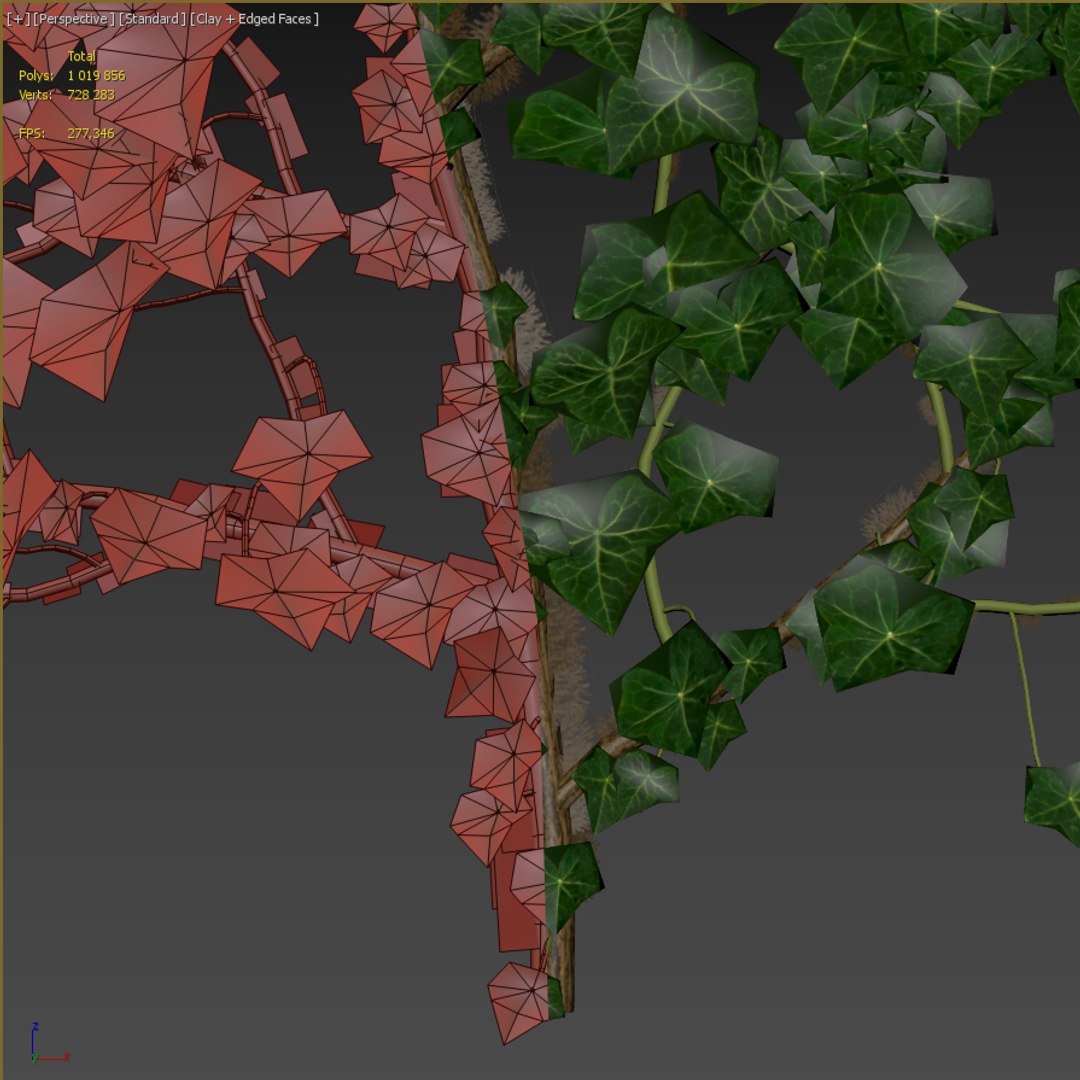 3D ivy model - TurboSquid 1693059