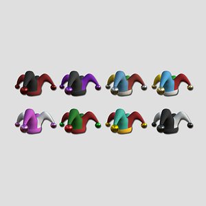 Jester Hat 3D Models for Download | TurboSquid