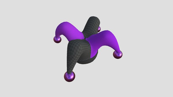 08 Jester Hat Collection - Character Fashion Design 3D model ...