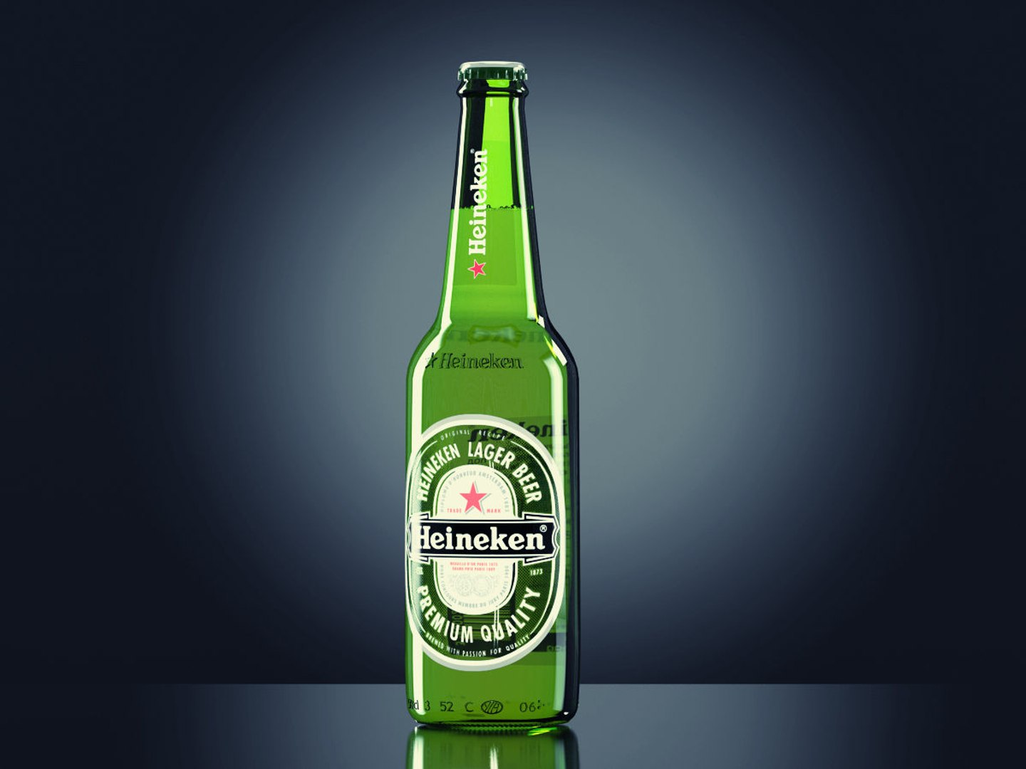 Heineken Beer Bottles Wire 3D Model - TurboSquid 1226244