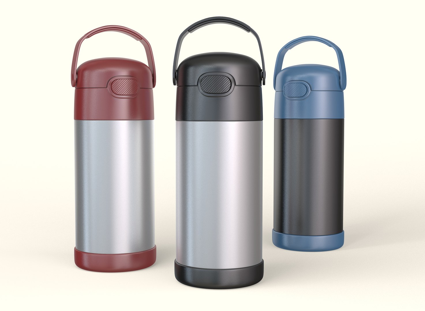 3D Thermos Model - TurboSquid 2186542