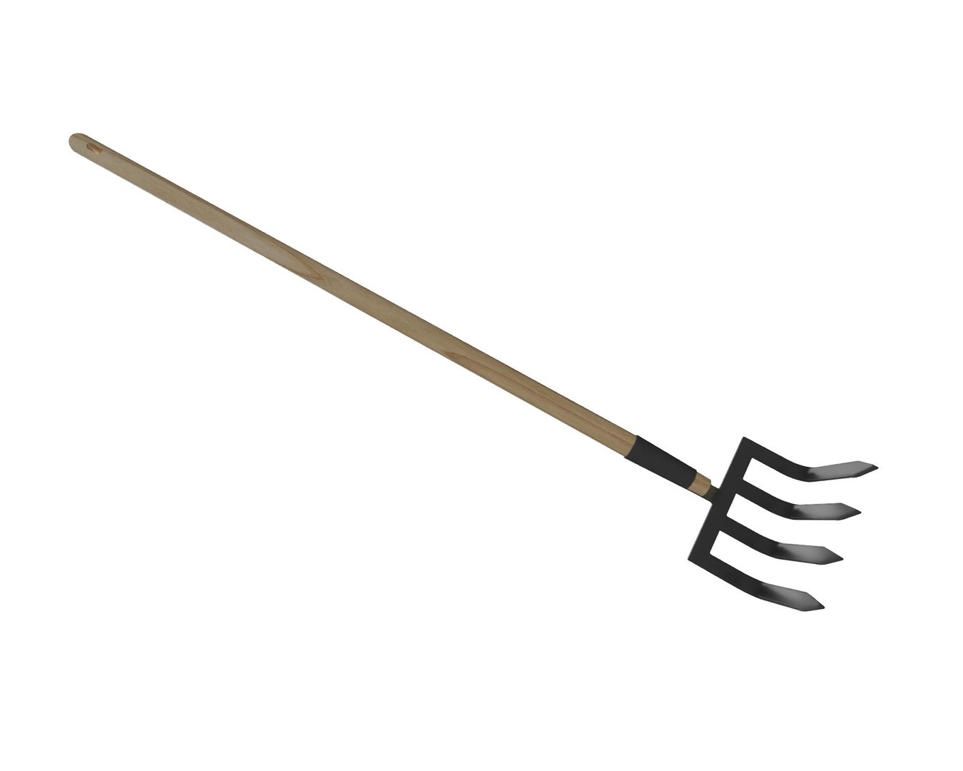 3D Pitchfork Garden - TurboSquid 2004385