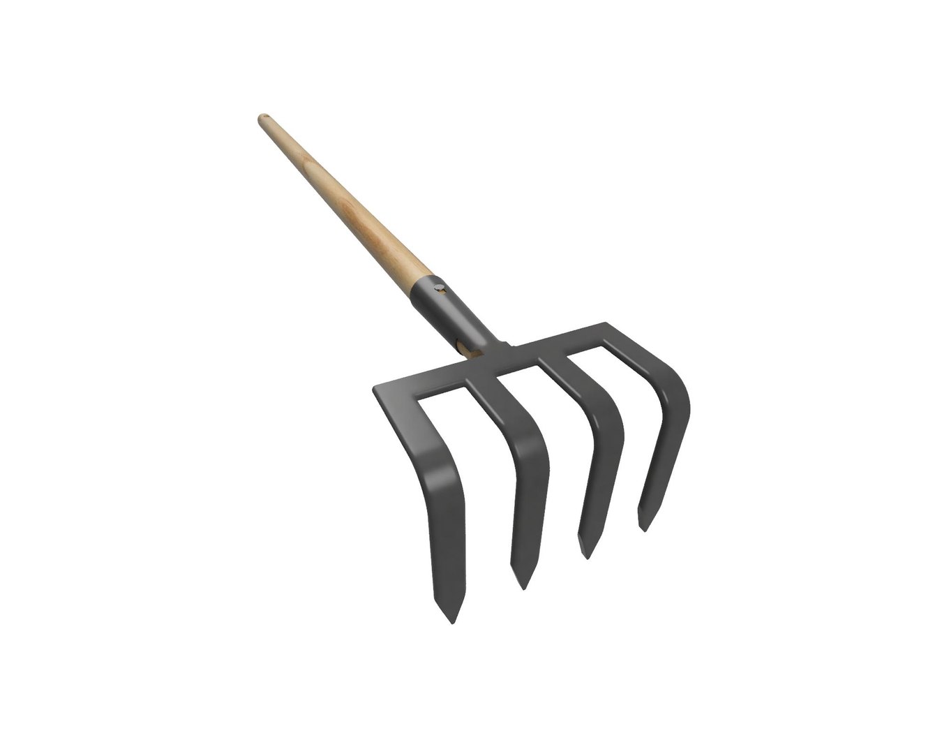 3D Pitchfork Garden - TurboSquid 2004385