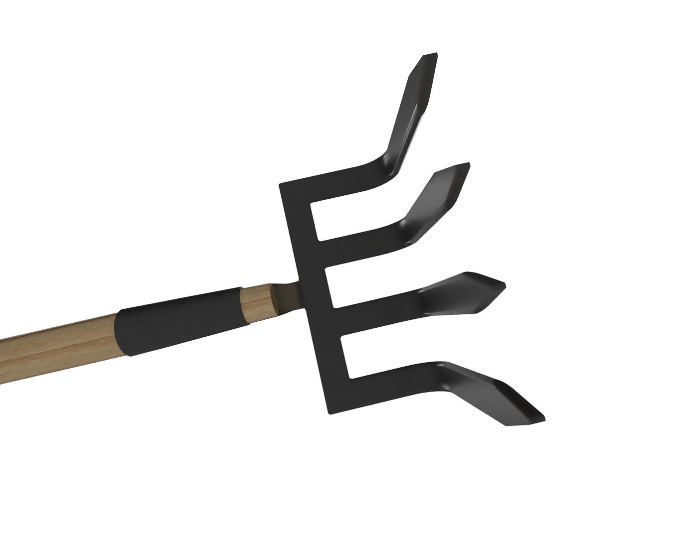 3D Pitchfork Garden - TurboSquid 2004385