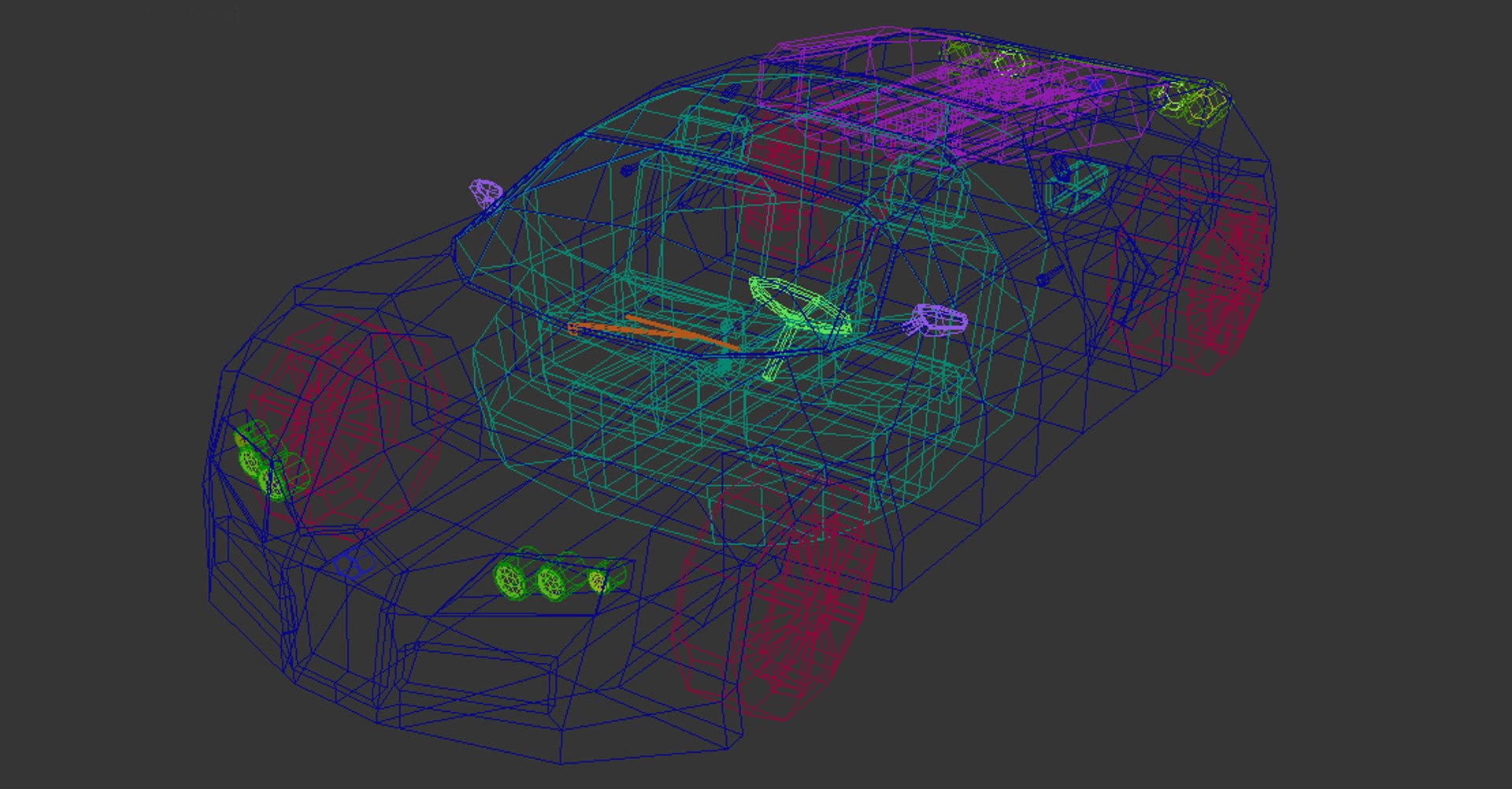 3D Car Sports Ar Model - TurboSquid 1402053