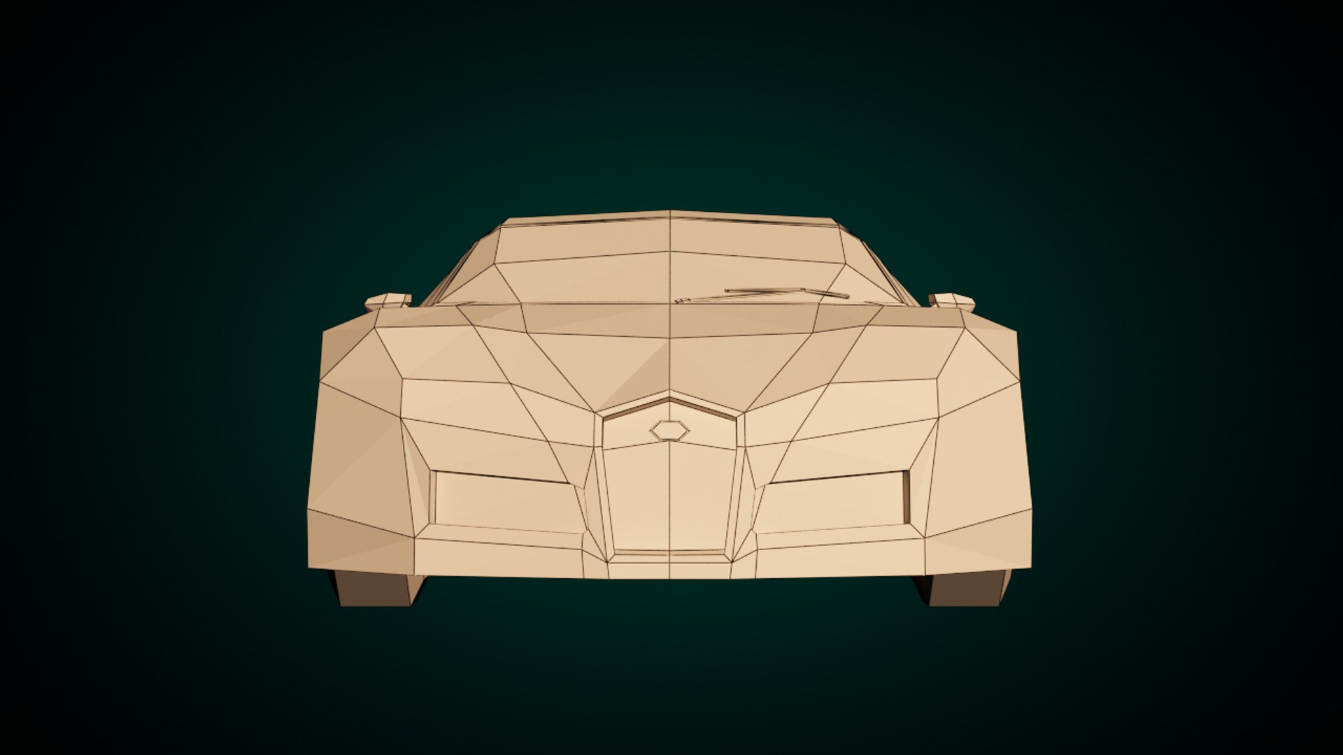 3D Car Sports Ar Model - TurboSquid 1402053