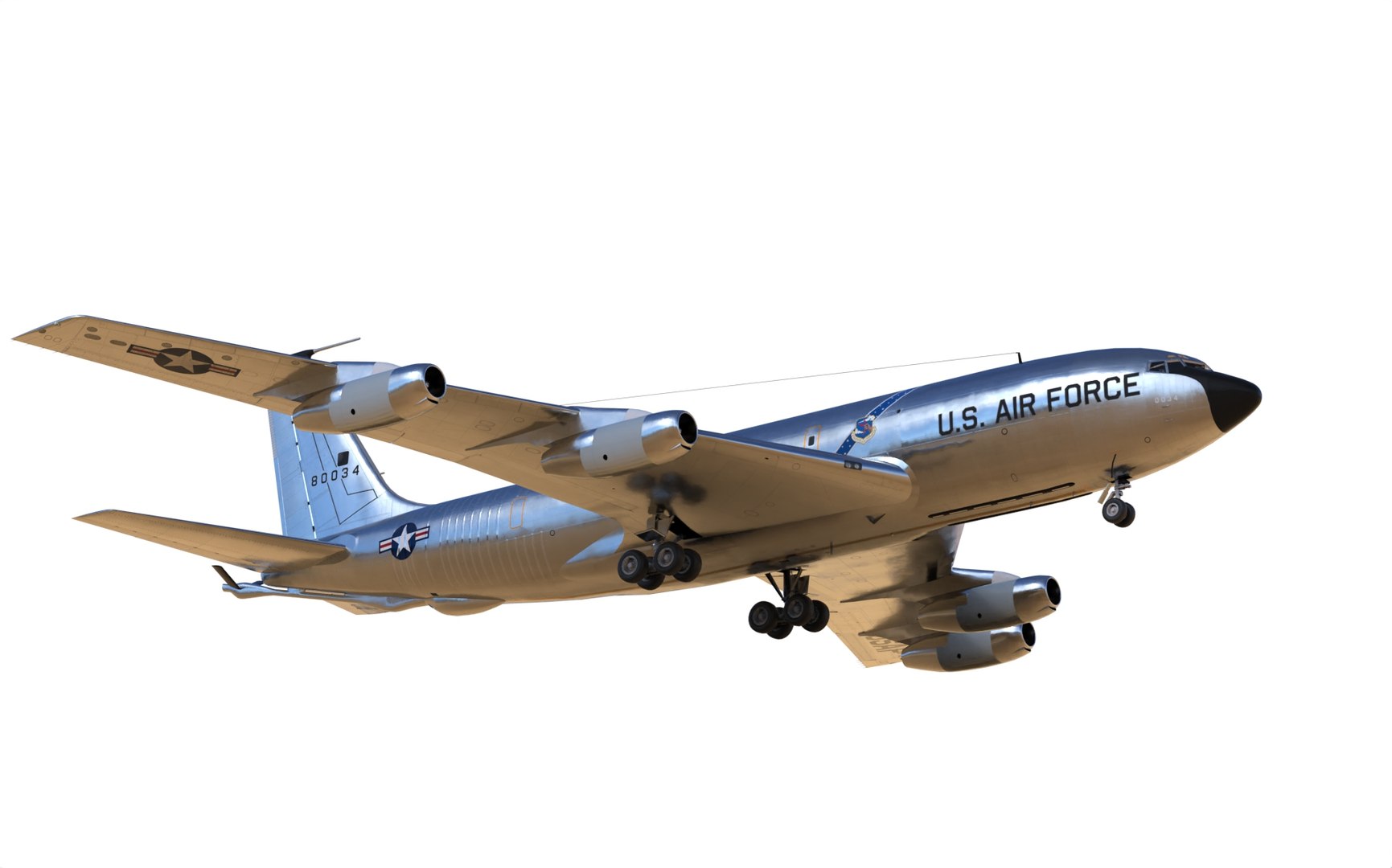 KC-135 A Stratotanker 3D Model - TurboSquid 2183956