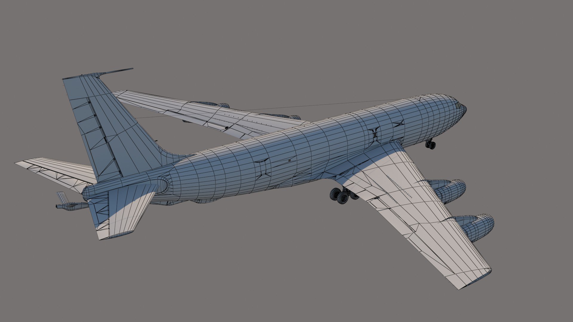 KC-135 A Stratotanker 3D Model - TurboSquid 2183956