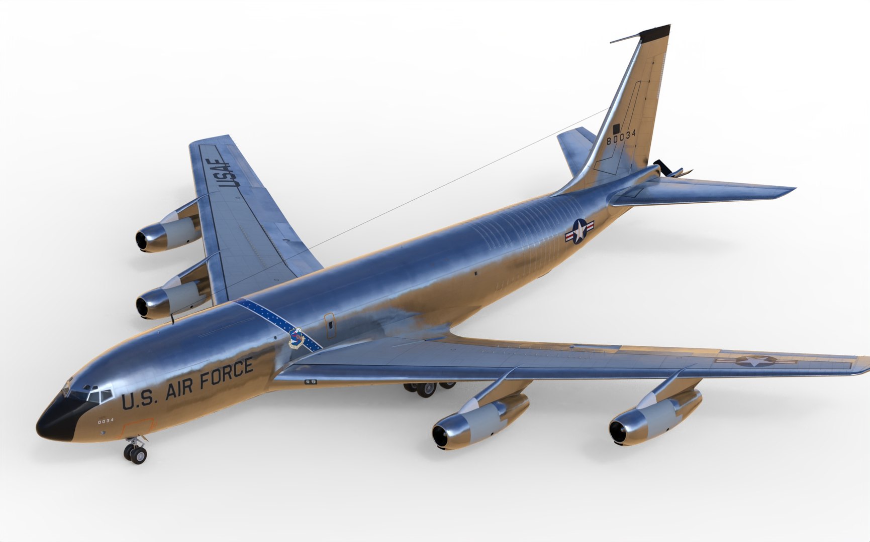 KC-135 A Stratotanker 3D Model - TurboSquid 2183956