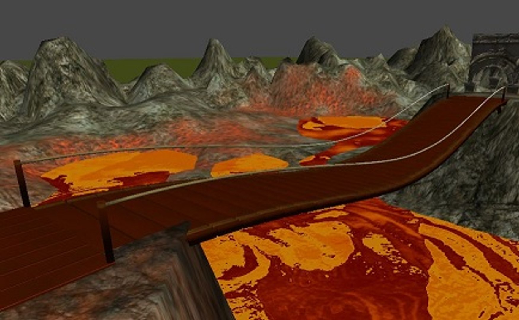 3d Simple Bridge