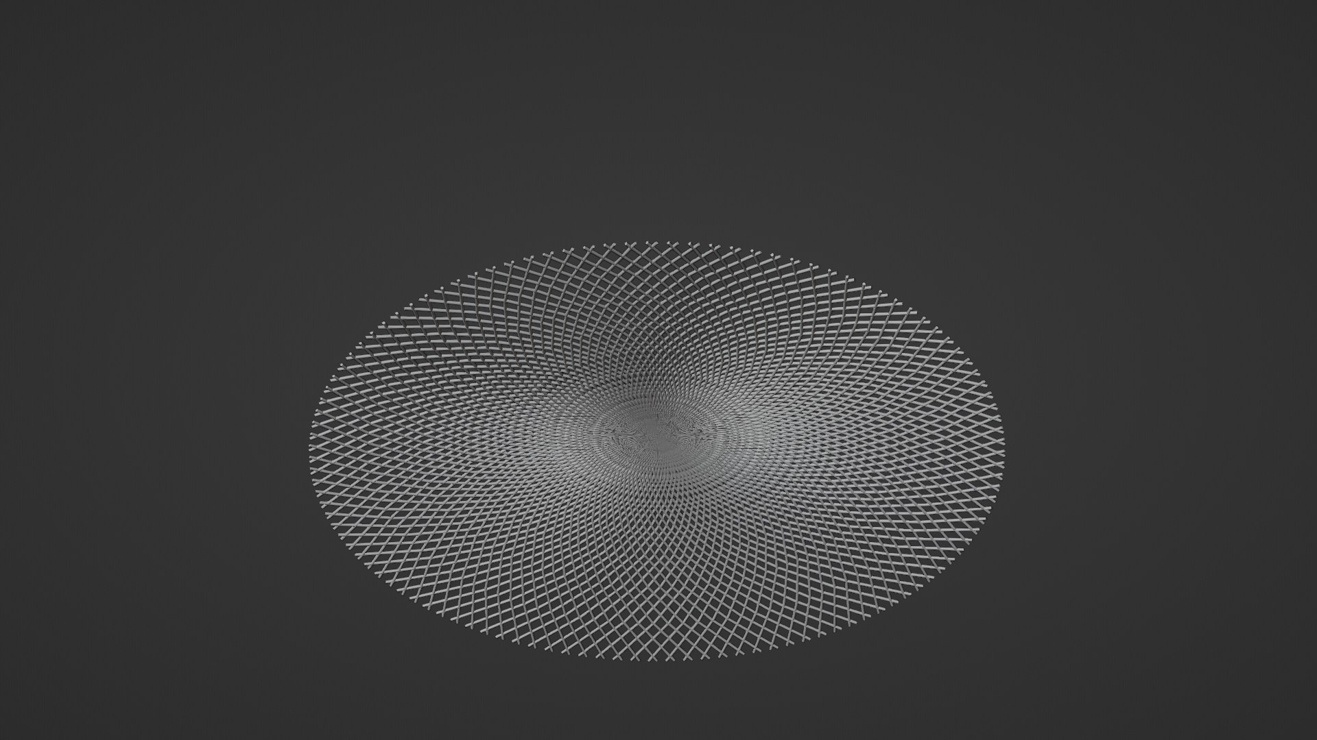 Futuristic Woven Plate model - TurboSquid 1999261