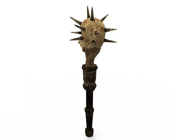 Mace skull 3D model - TurboSquid 1153396