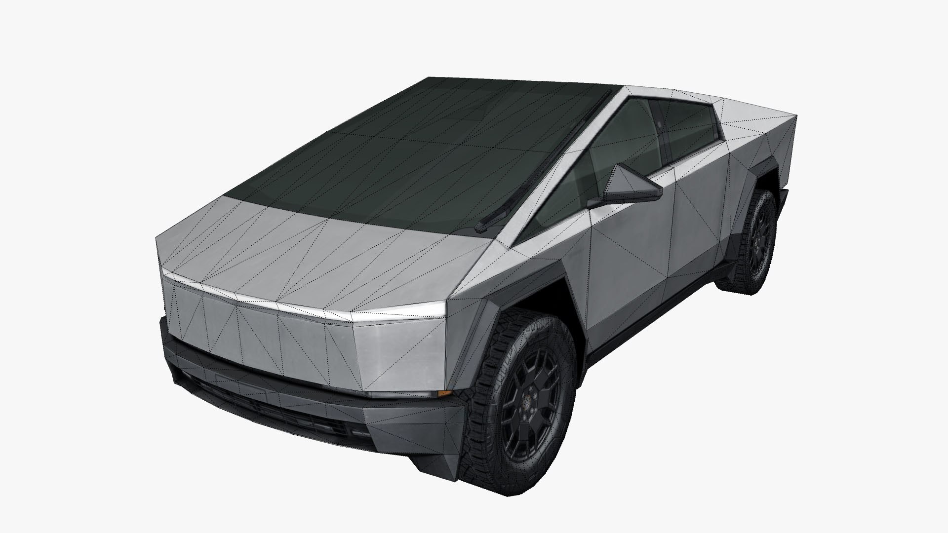 Tesla Cybertruck 2024 3D Model - TurboSquid 2313777
