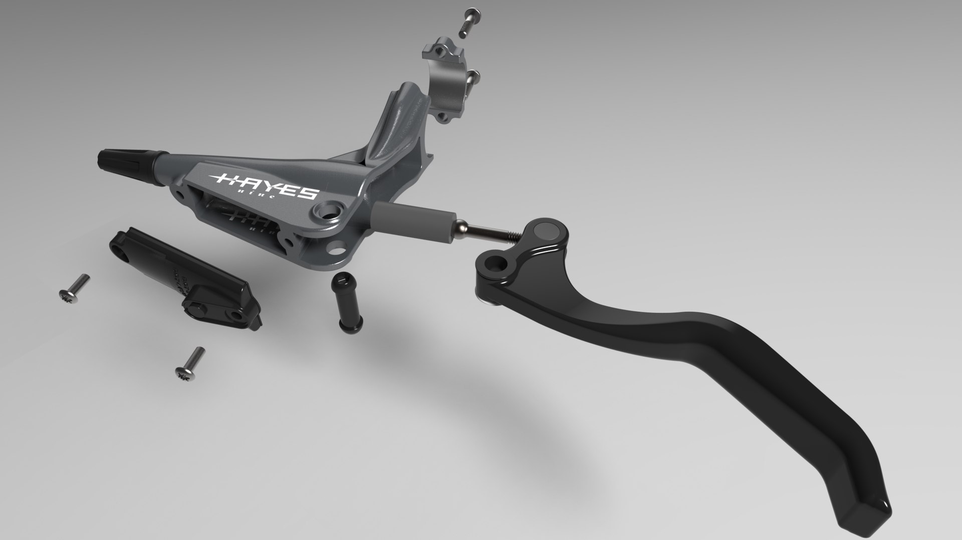hayes hfx-9 hydraulic disc 3d 3ds