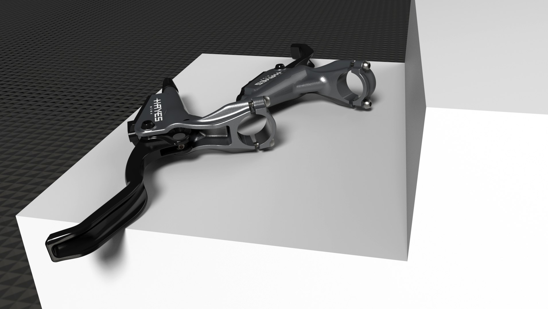 hayes hfx-9 hydraulic disc 3d 3ds