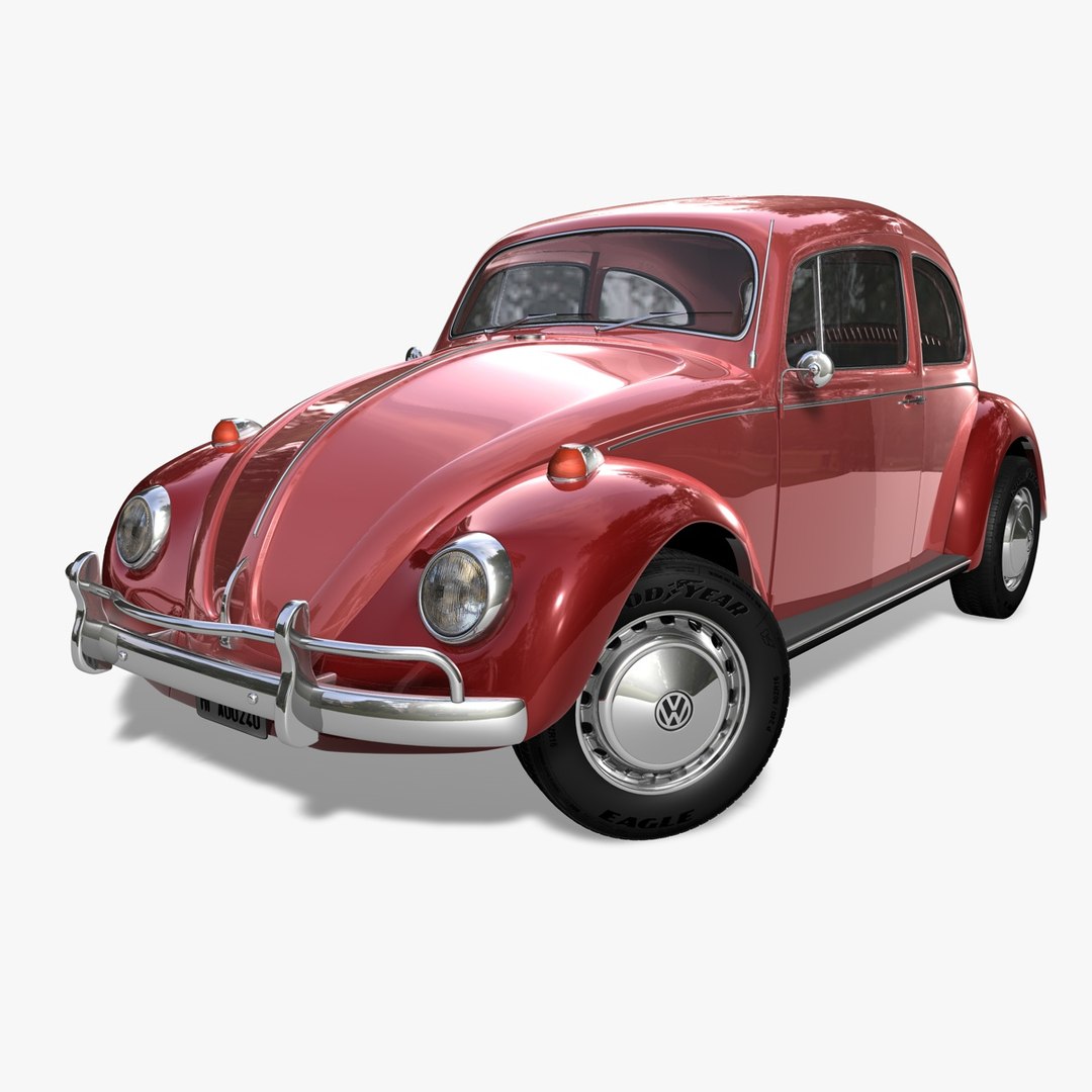 Kaefer Beetle 1966 Car 3d C4d