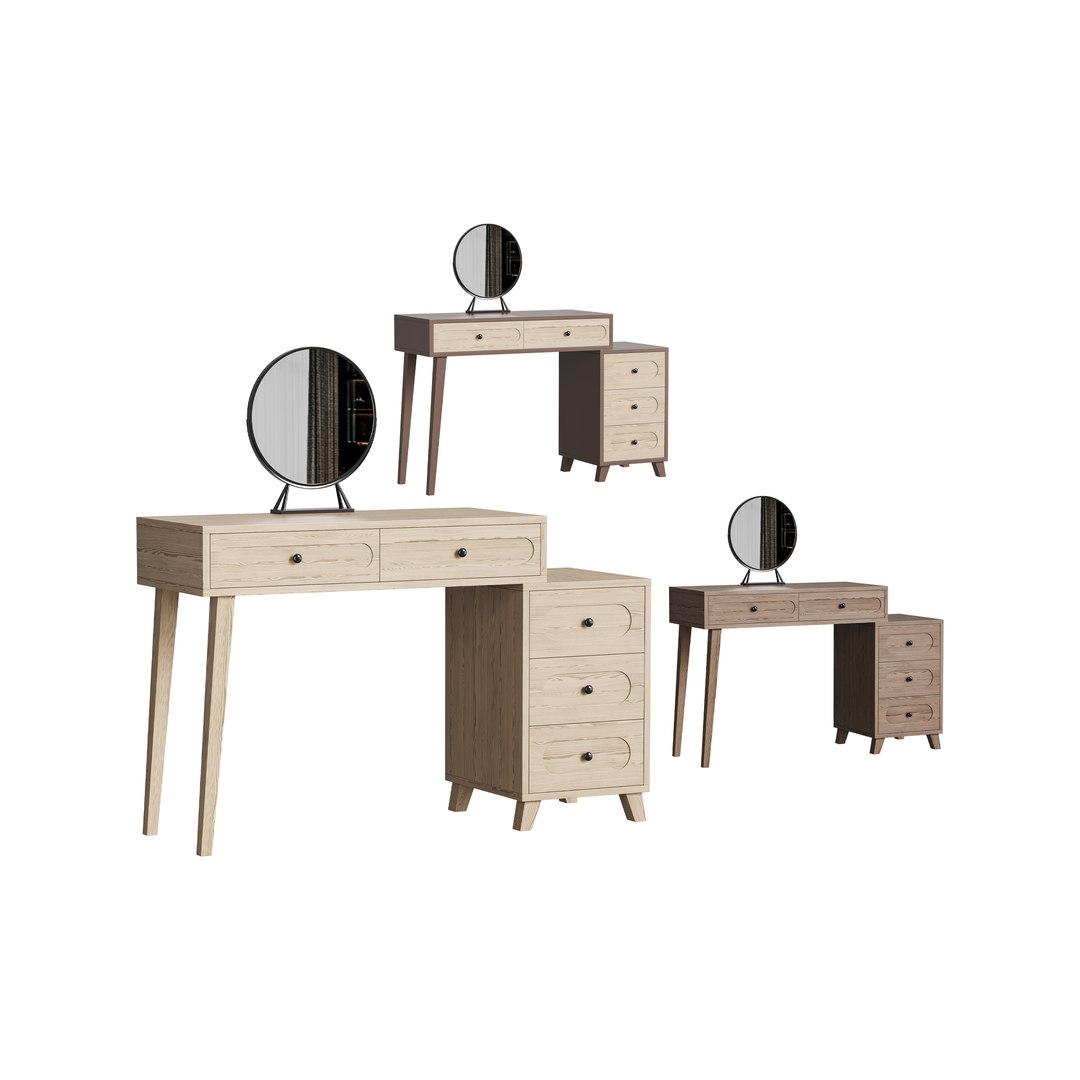 3D Model Dressing Table 43 - TurboSquid 2351732