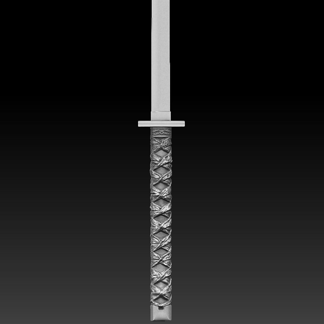 Obj Katanas Swords Chokuto