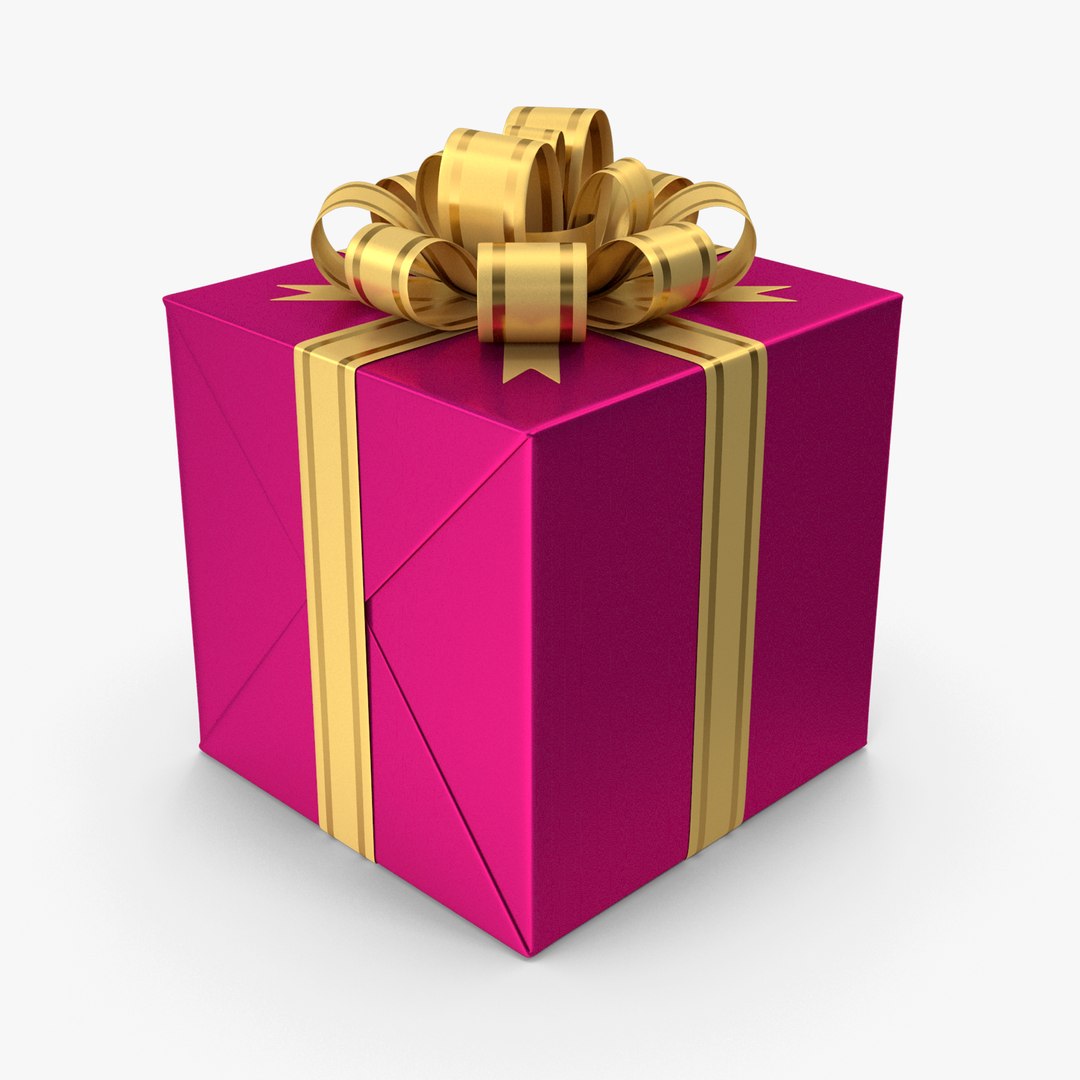 Gift Box 3D model - TurboSquid 1897320