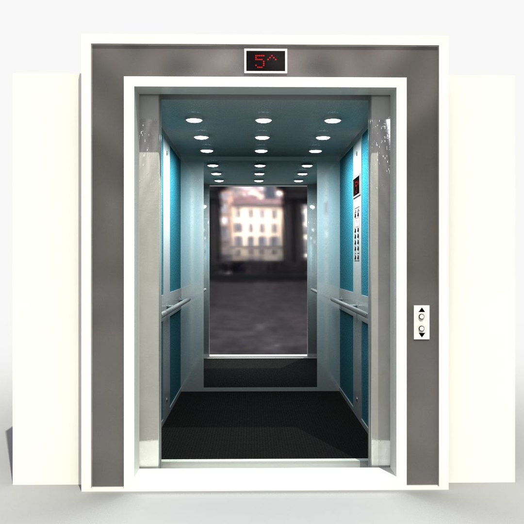 Lift Interior 3d Model
