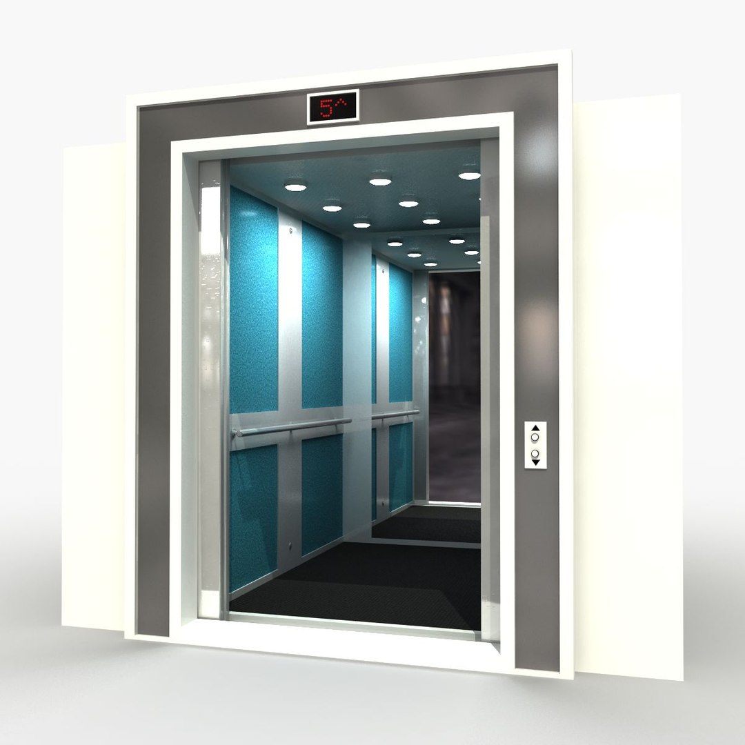 Lift Interior 3d Model
