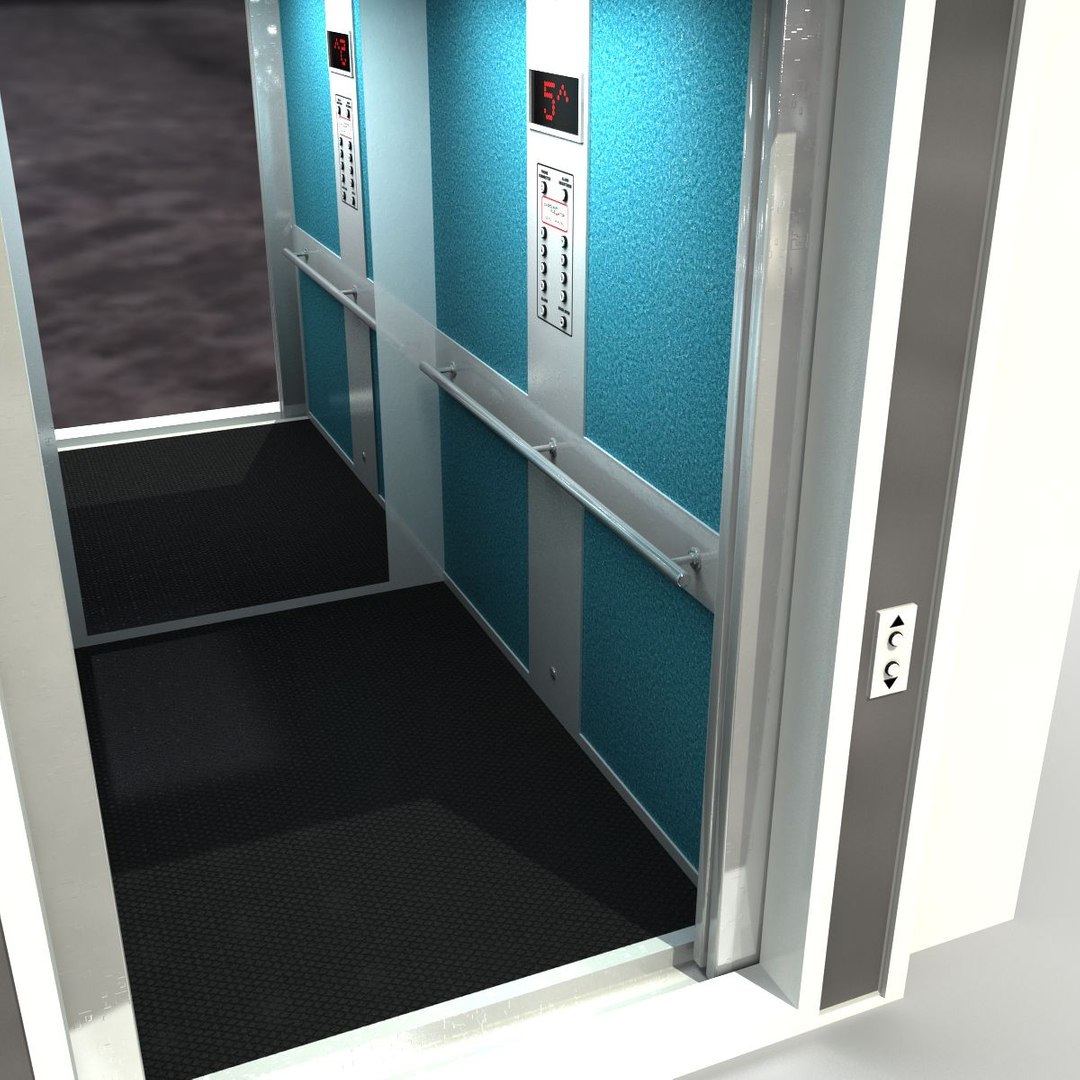 Lift Interior 3d Model