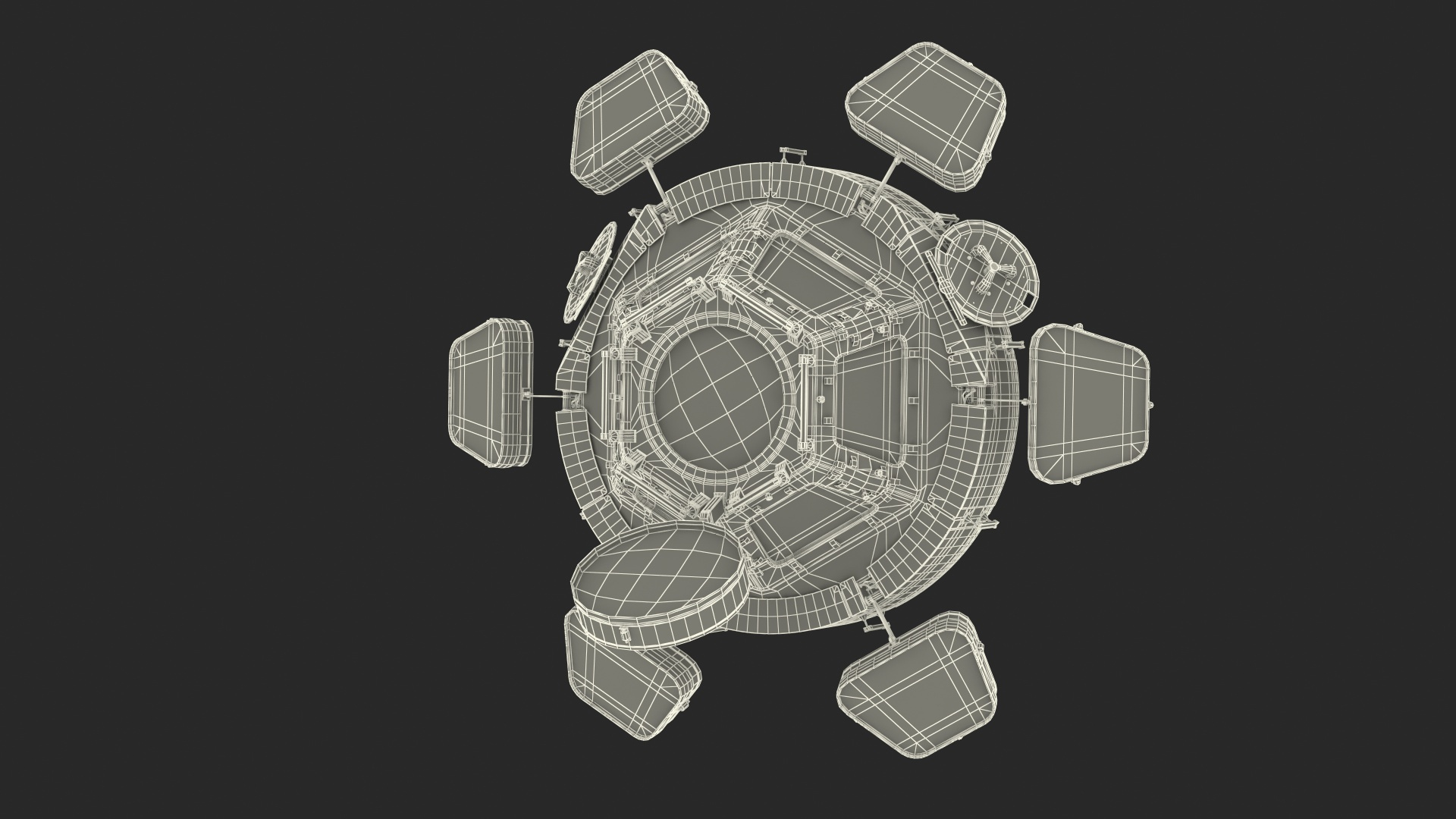 Iss Cupola Observational Module Model - TurboSquid 1624477