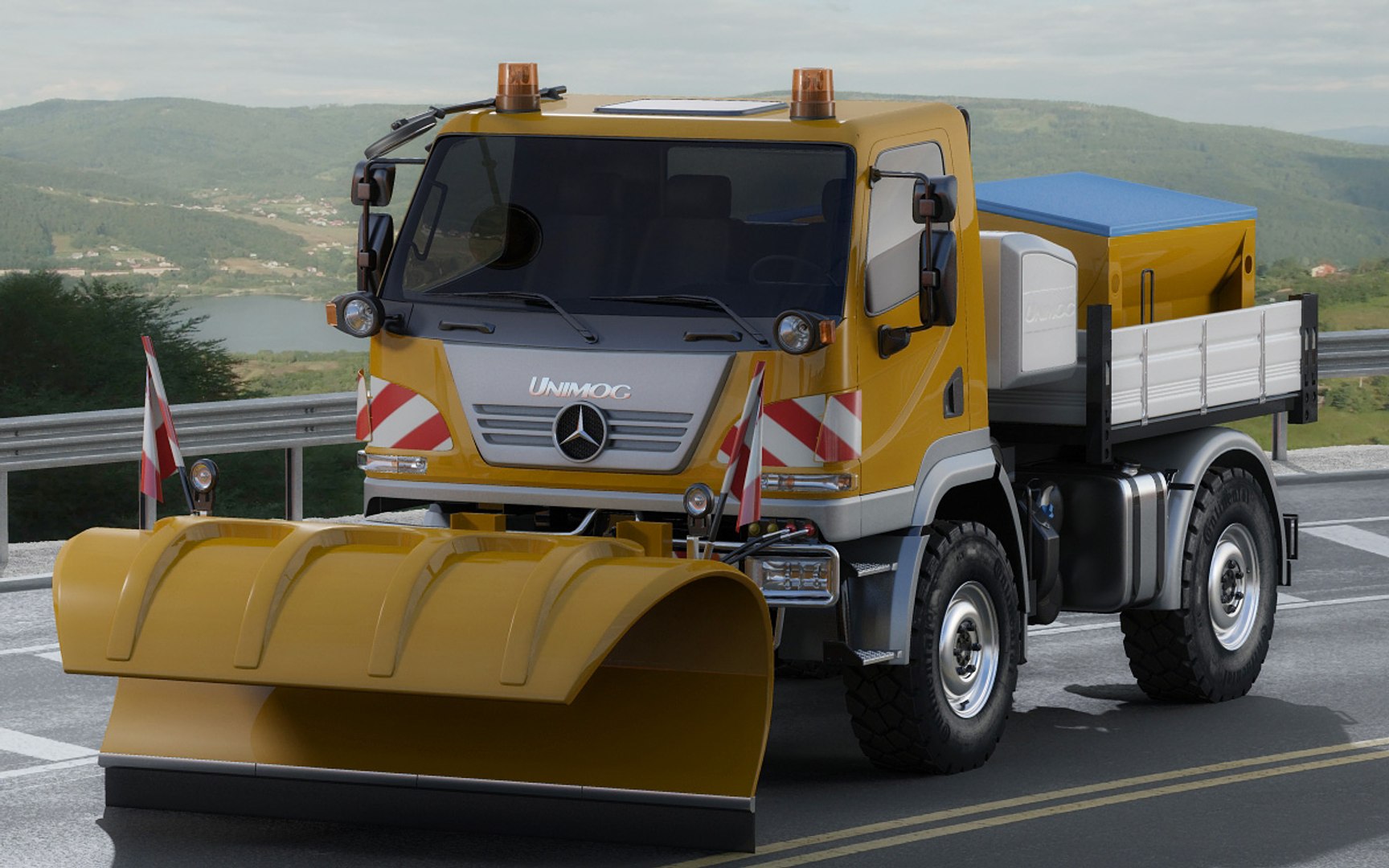 Xsi Mercedes Unimog U20