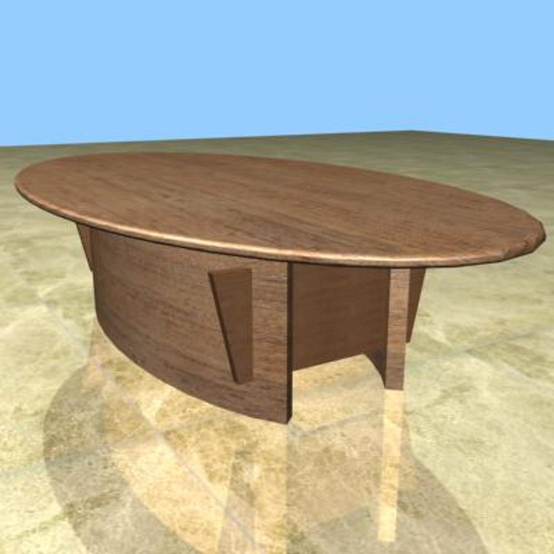Conference Table 3d Model