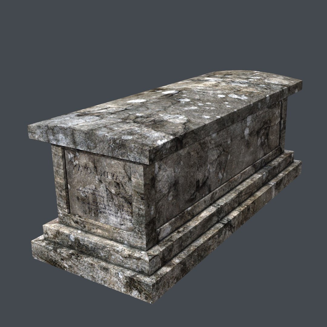 Gravestone Ready Unity 3d Model