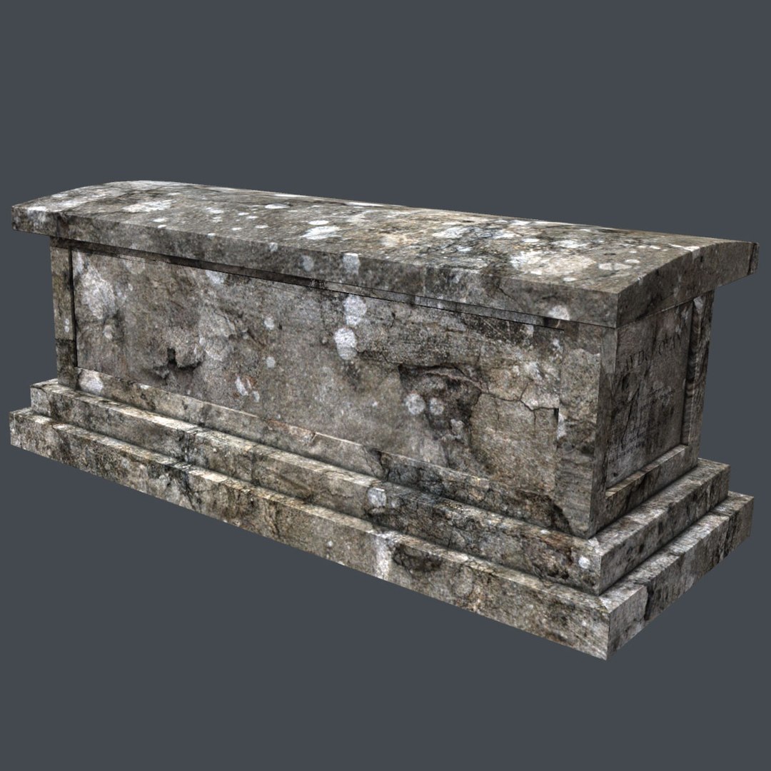 Gravestone Ready Unity 3d Model