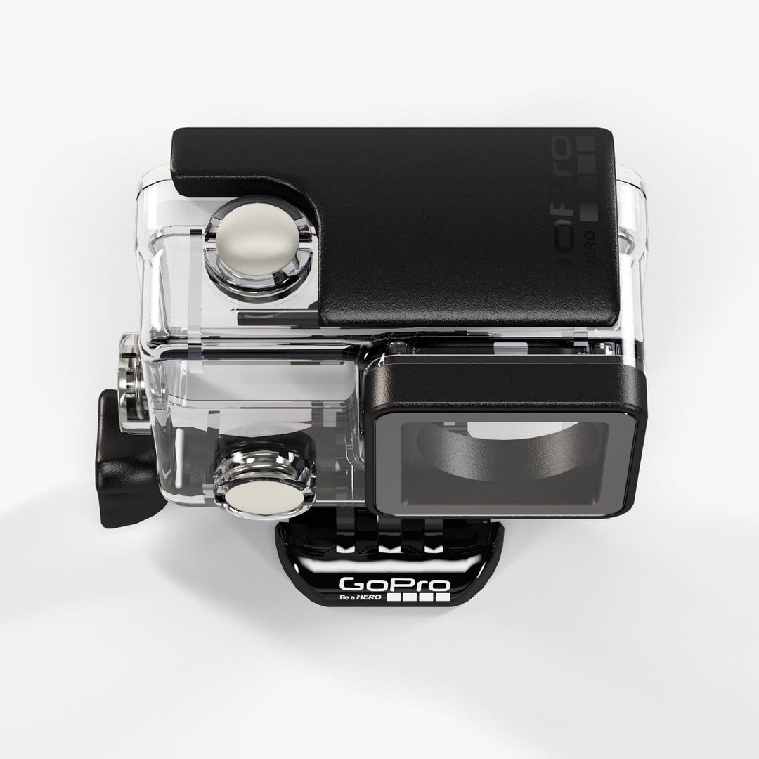 3d Gopro Hero4 Waterproof Housing