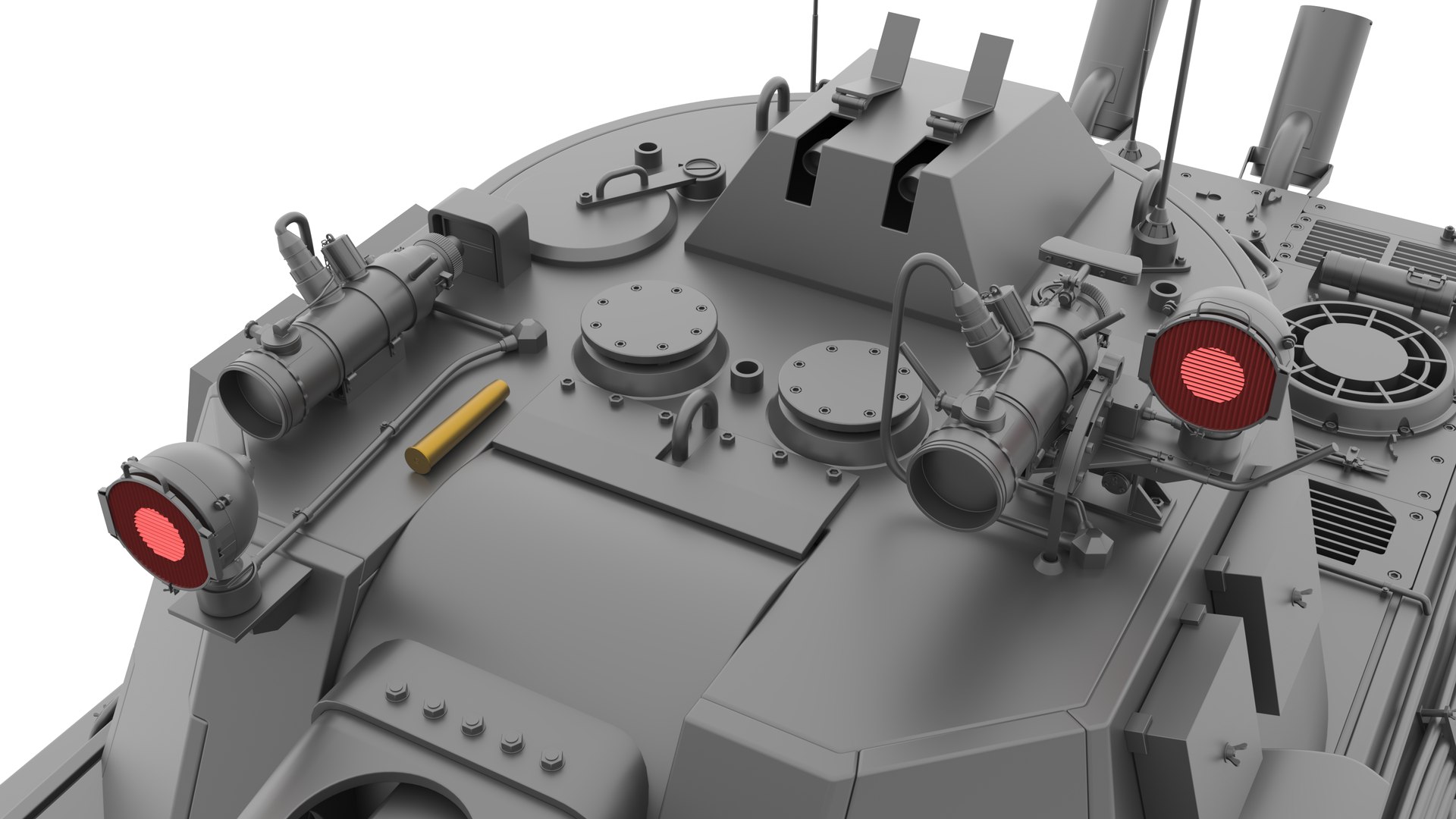 E-75G With FG 1250 IRNV 3D Model - TurboSquid 2072621