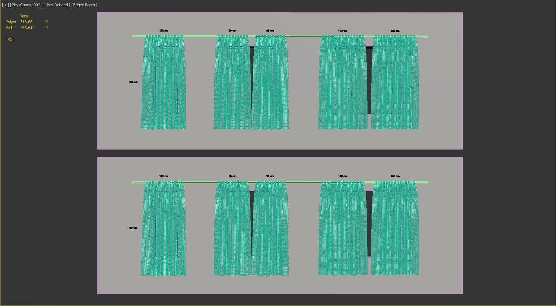 Curtains Animation 3D Model - TurboSquid 1312787