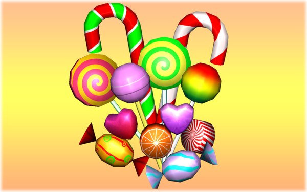 Free 3D Candy Models | TurboSquid